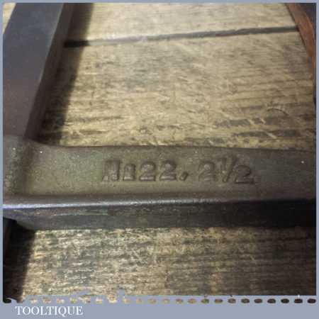 2 No: Vintage Ulmia No: 22 – 2 ½” Quick Release F Clamps – Good ...