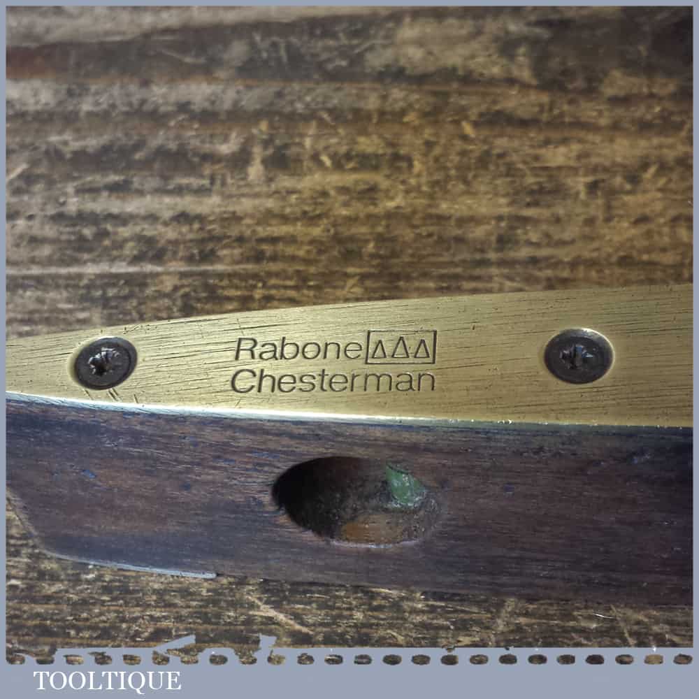 Vintage Rabone Chesterman No: 1626 Mahogany Brass 9” Boat Level – Good ...