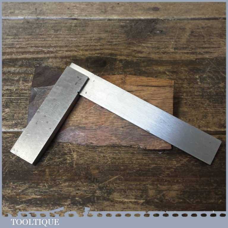 Vintage Moore & Wright No: 400 B.S.939 Engineer’s Precision Set Square | Tooltique