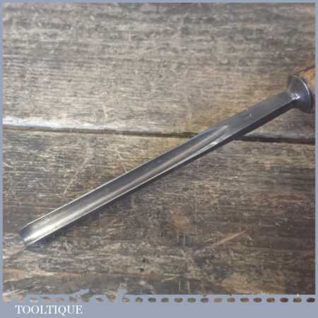 Vintage No: 11 Herring Bros 3/16” Straight Wood Carving Gouge Chisel ...