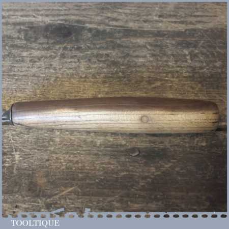 Vintage No: 11 Herring Bros 3/16” Straight Wood Carving Gouge Chisel ...
