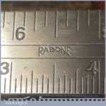 Vintage Rabone No: 1902 Steel Adjustable Combination Square – Fully ...
