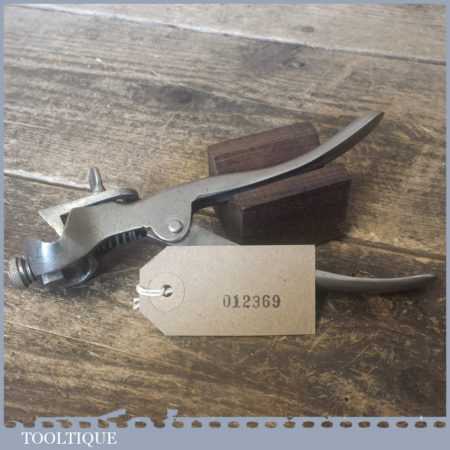 Vintage Morrill’s Pattern Carpenter’s Saw Set – Original Nickel Coating ...