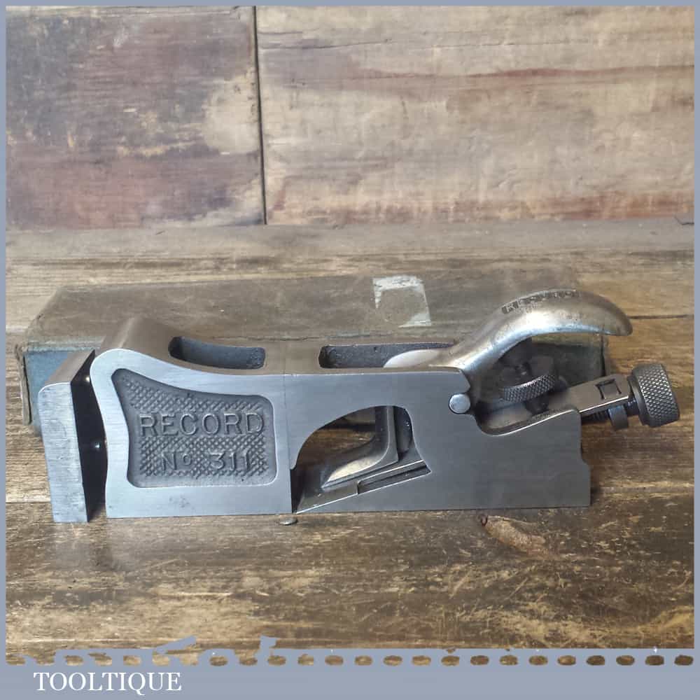 Vintage Boxed Record No: 311 Shoulder Bull Nose Chisel Plane – Fully ...