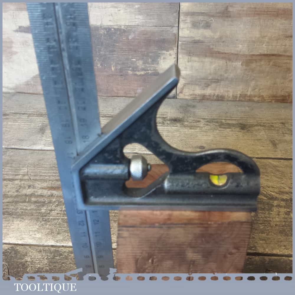 Vintage Cast Steel Adjustable Combination Square – Fully Refurbished ...