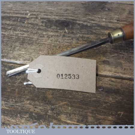 W. Marples & Sons 1/4” Straight Wood Carving Spoon Bit Chisel ...