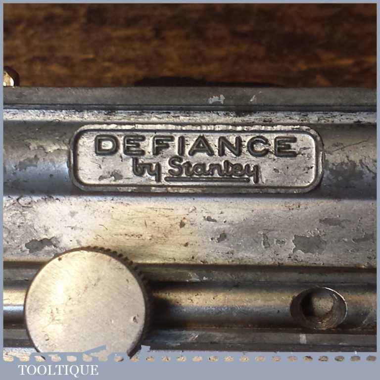 Vintage Stanley USA Defiance No: 1295 Alloy Butt Gauge – Good Condition ...
