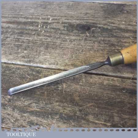 Vintage W. Marples Carpenter’s 1/4” Incannel Gouge Chisel – Sharpened ...