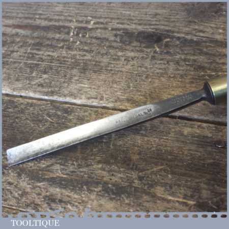Vintage Parry & Son Herring Bros 7/16” Straight Wood Carving Gouge ...