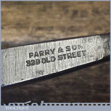 Vintage Parry & Son Herring Bros 7/16” Straight Wood Carving Gouge ...