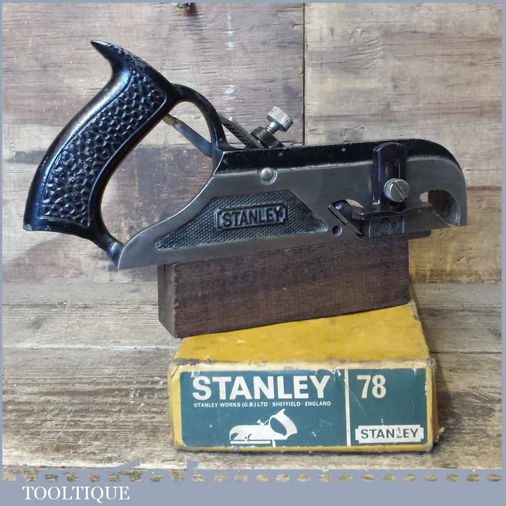 Vintage Boxed Stanley No: 78 Duplex Rabbet Plane – Fully Refurbished ...