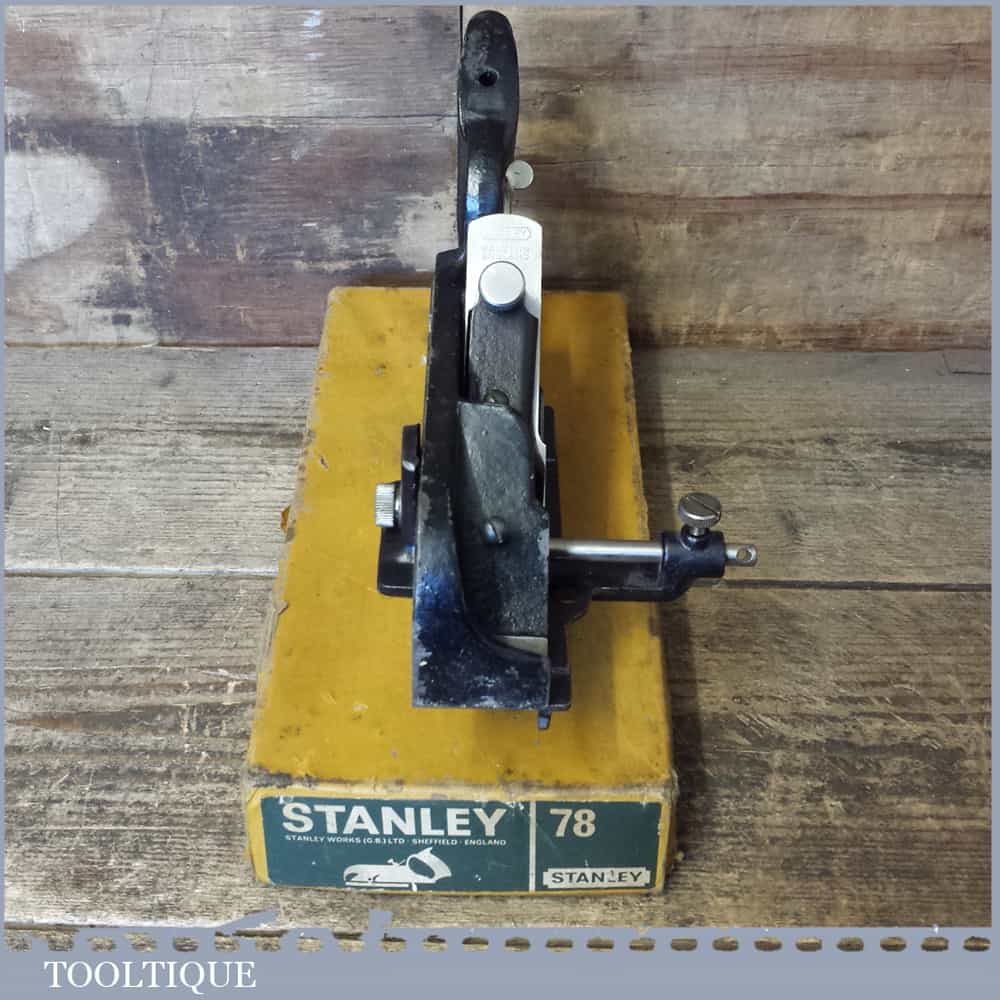 Vintage Boxed Stanley No: 78 Duplex Rabbet Plane – Fully Refurbished ...