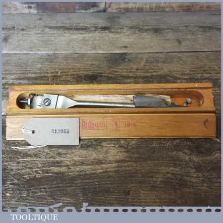 Vintage Ridgeway Expansion Bit Two Cutters 7/8” – 3” Original Box ...