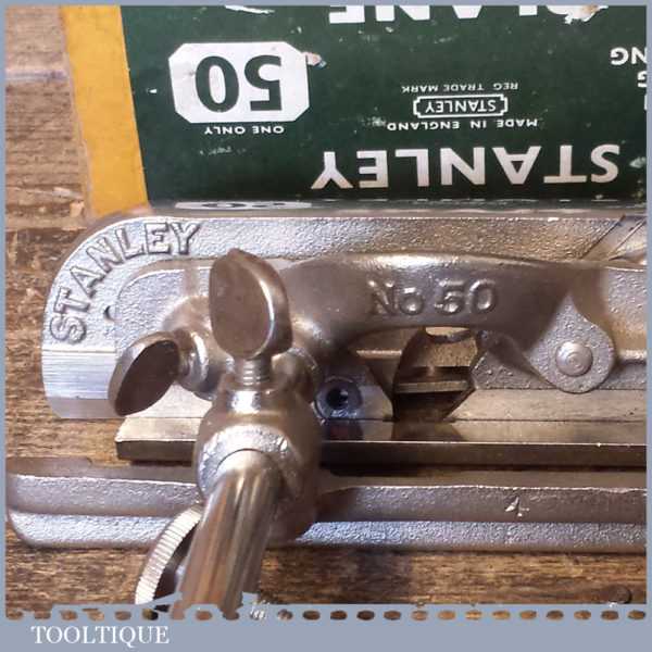 Vintage Boxed Stanley No: 50 Combination Plough Plane – Fully ...