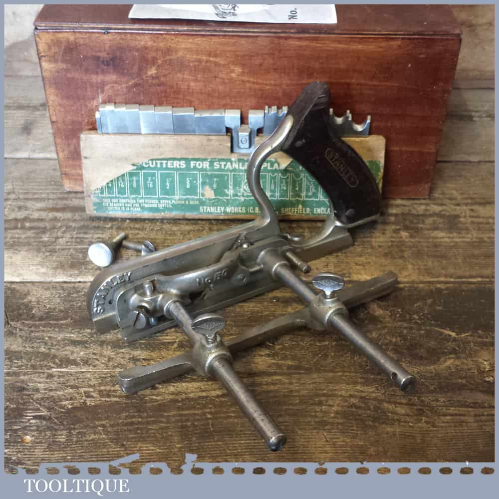 Vintage Boxed Stanley No: 50 Combination Plough Plane – Fully ...