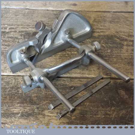 Vintage Record No: 043 Plough Plane With 3 Cutters – Fully Refurbished ...