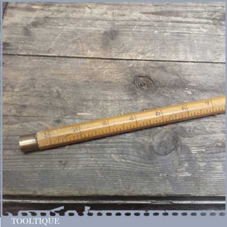 Antique Drapers Octagonal Shaped Yardstick Ruler With G5R (33) Mark ...