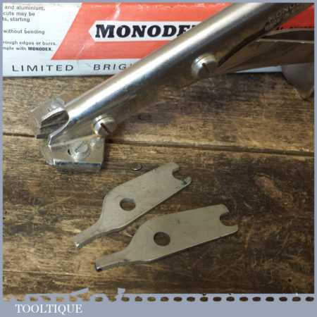 Vintage Boxed Monodex Sheet Metal Cutter – Good Condition | Tooltique
