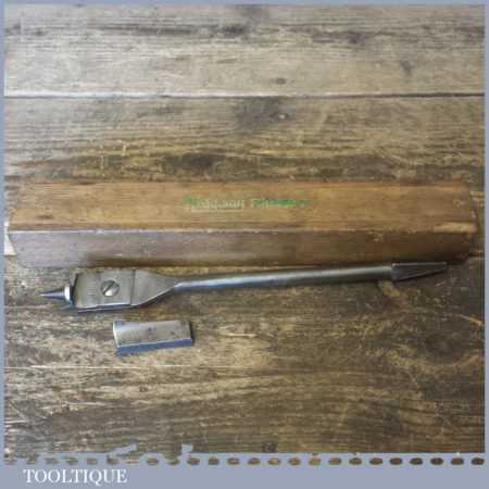 Vintage Ridgeway Expansion Bit With Two Cutters 7/8” – 3” Original Box ...