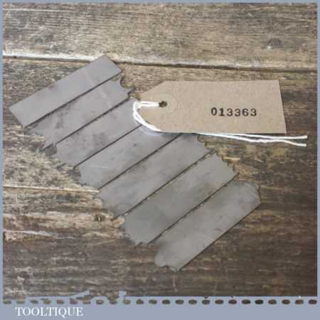 Set Of 7 No: Vintage Cutters For Scratch stock For No: 66 Stanley ...