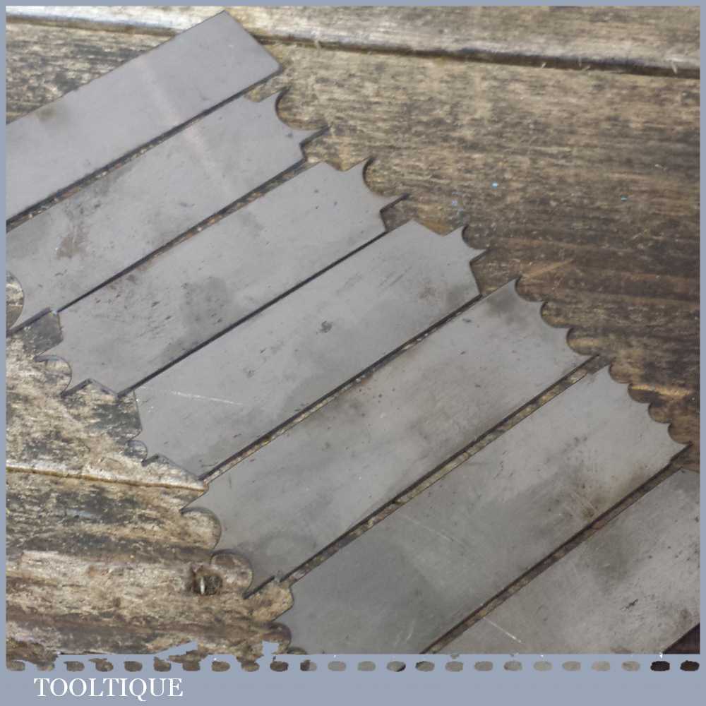 Set Of 7 No: Vintage Cutters For Scratch stock For No: 66 Stanley ...