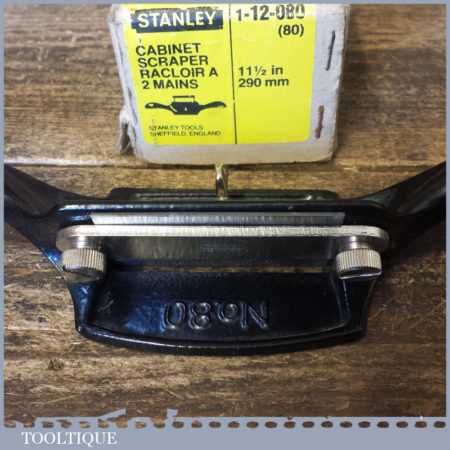 Vintage Boxed Stanley No: 80 Cabinet Scraper – Ready To Use | Tooltique
