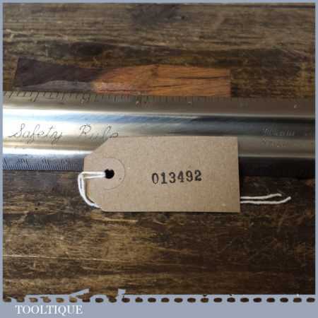 Vintage Maun 12” Imperial Safety Ruler – Good Condition | Tooltique