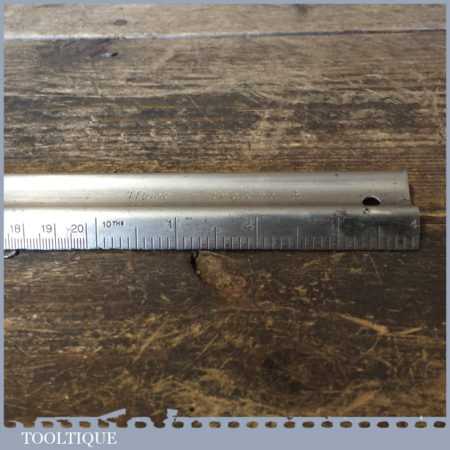 Vintage Maun 12” Imperial Safety Ruler – Good Condition | Tooltique