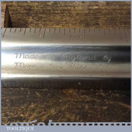 Vintage Maun 12” Imperial Safety Ruler – Good Condition | Tooltique