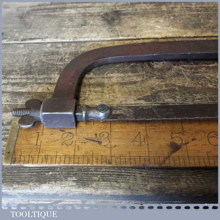 Vintage 19th Century Lancashire Pattern Hacksaw – Good Condition ...