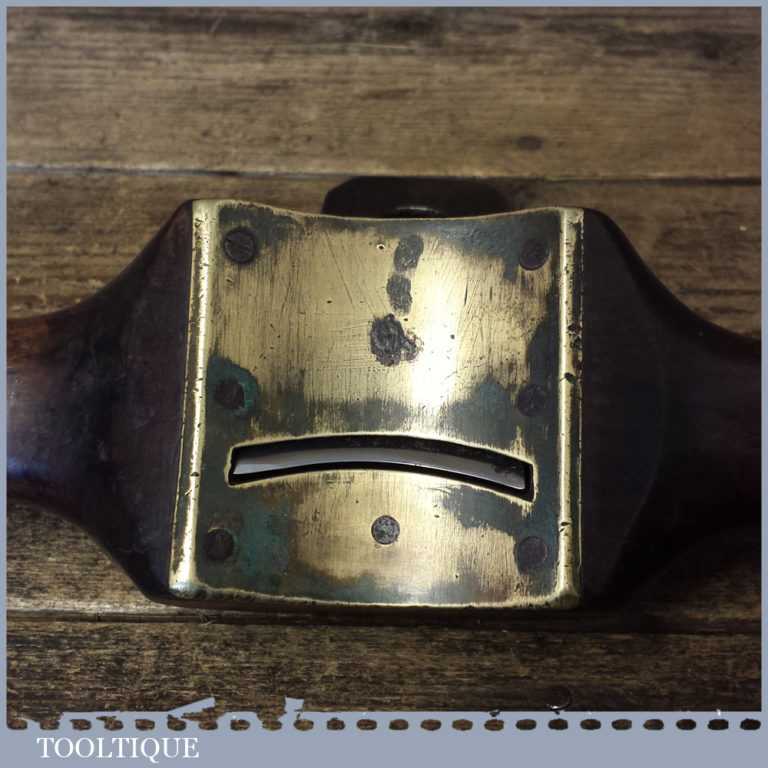Antique Wheelwright’s Beechwood Brass Jarvis Plane – Good Condition ...