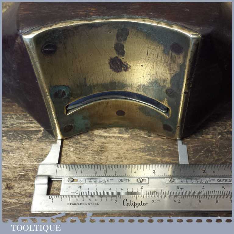 Antique Wheelwright’s Beechwood Brass Jarvis Plane – Good Condition ...