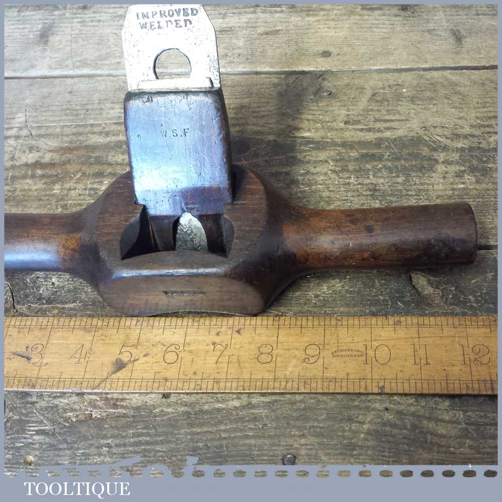 Antique Wheelwright’s Beechwood Brass Jarvis Plane – Good Condition ...