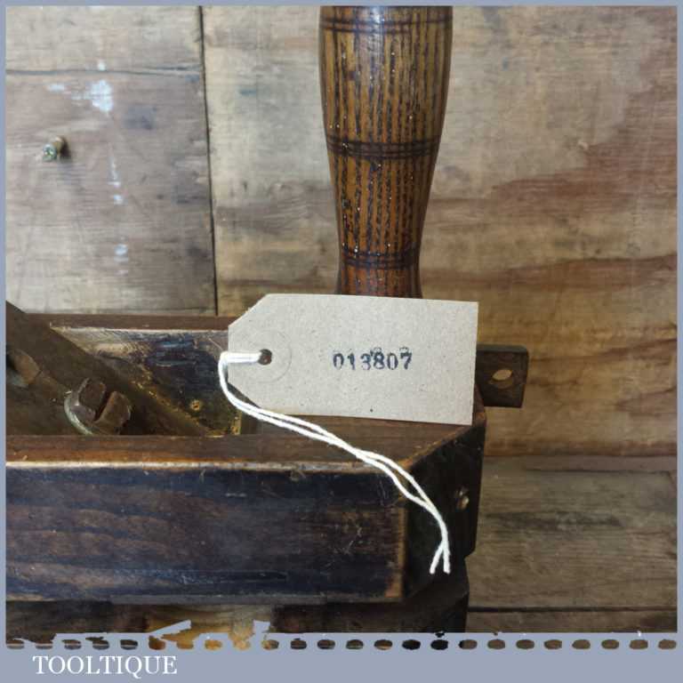 Antique Wheelwright’s Oak Fork Shaft Rounding Tool – Good Condition ...