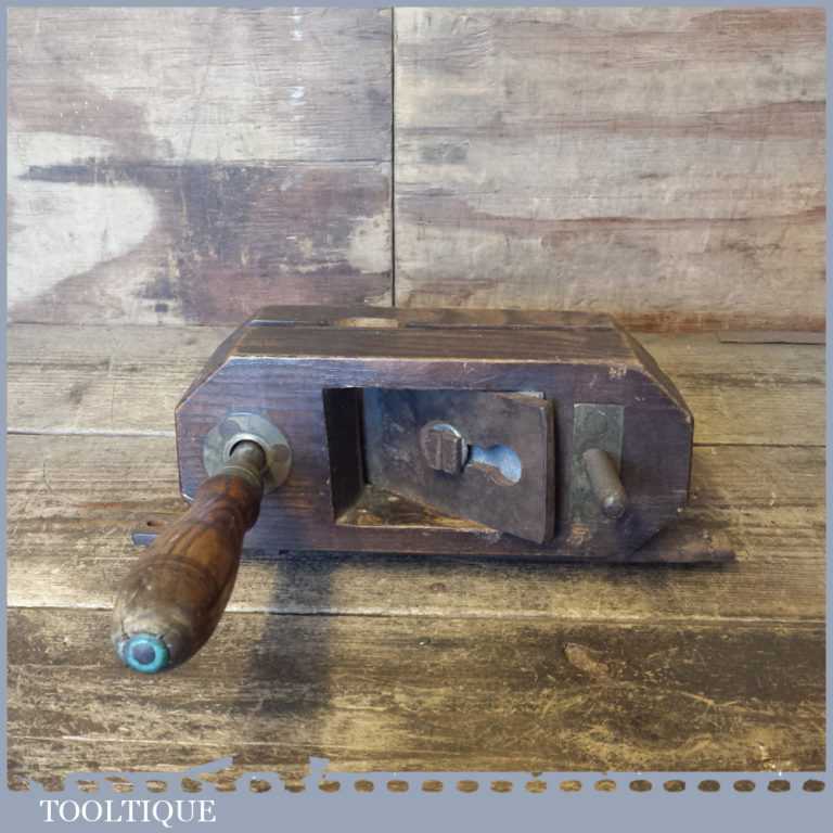 Antique Wheelwright’s Oak Fork Shaft Rounding Tool – Good Condition ...