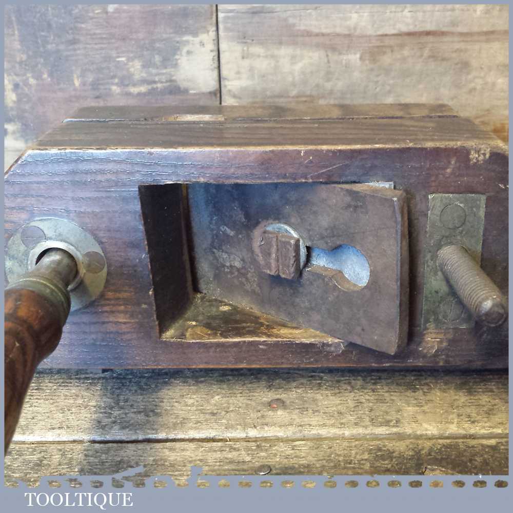 Antique Wheelwright’s Oak Fork Shaft Rounding Tool – Good Condition ...