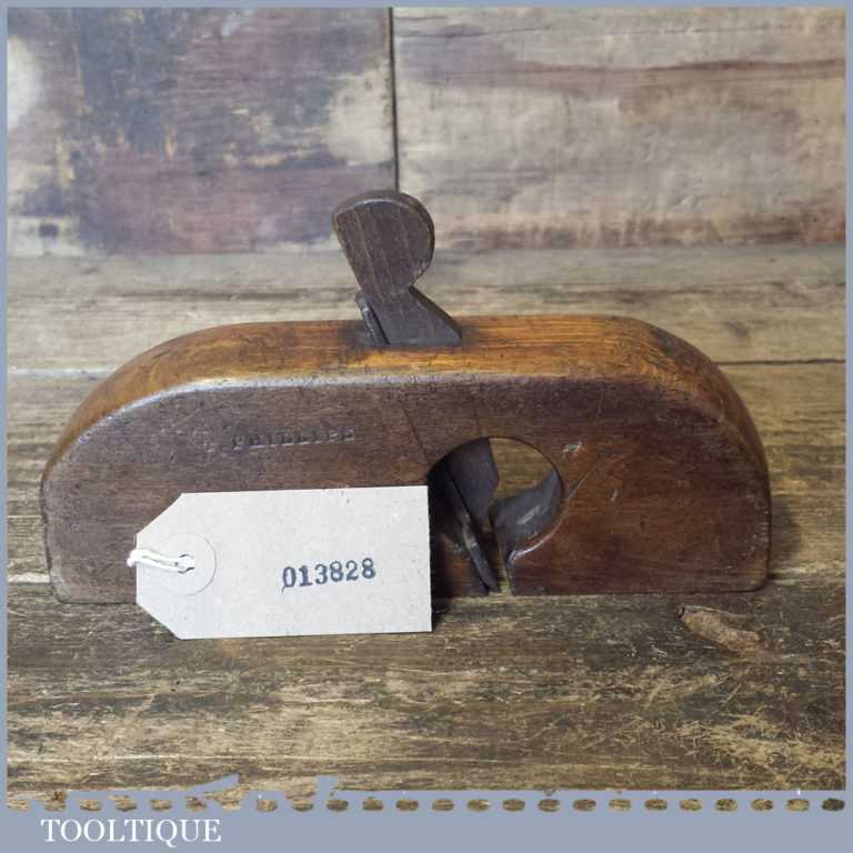 Antique Carpenter’s Beechwood Rounding Plane – Good Condition | Tooltique