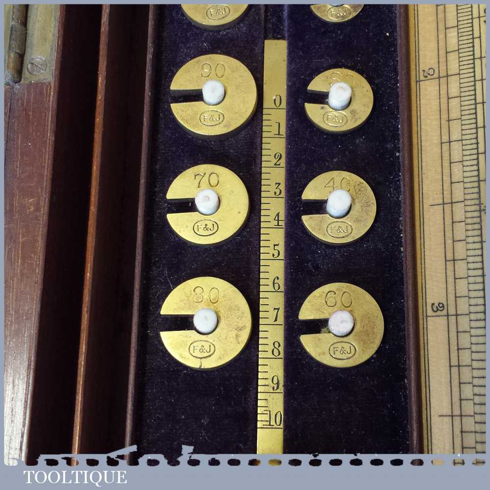 Antique Boxed Farrow & Jackson Sikes Proof Testing Hydrometer Kit ...