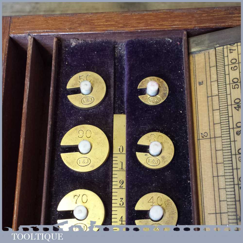 Antique Boxed Farrow & Jackson Sikes Proof Testing Hydrometer Kit ...