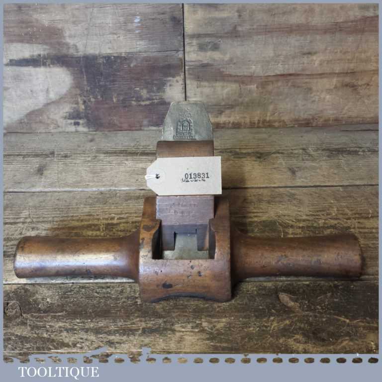 Rare Antique John Moseley Wheelwright’s Steel Soled Beech Jarvis Plane ...