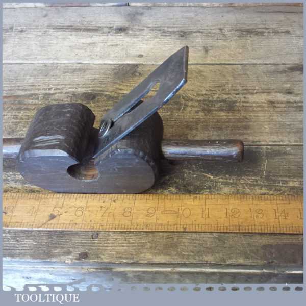 Antique Wheelwright’s 7/8” Oak Spoke Rounding Plane – Good Condition ...