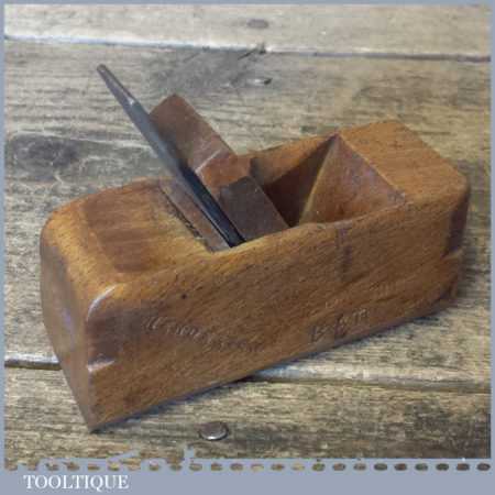 Vintage Cabinet makers miniature 3 1/2″ beechwood rounding Plane ...