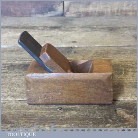 Antique Luthier’s Miniature Beechwood rounding Plane | Tooltique