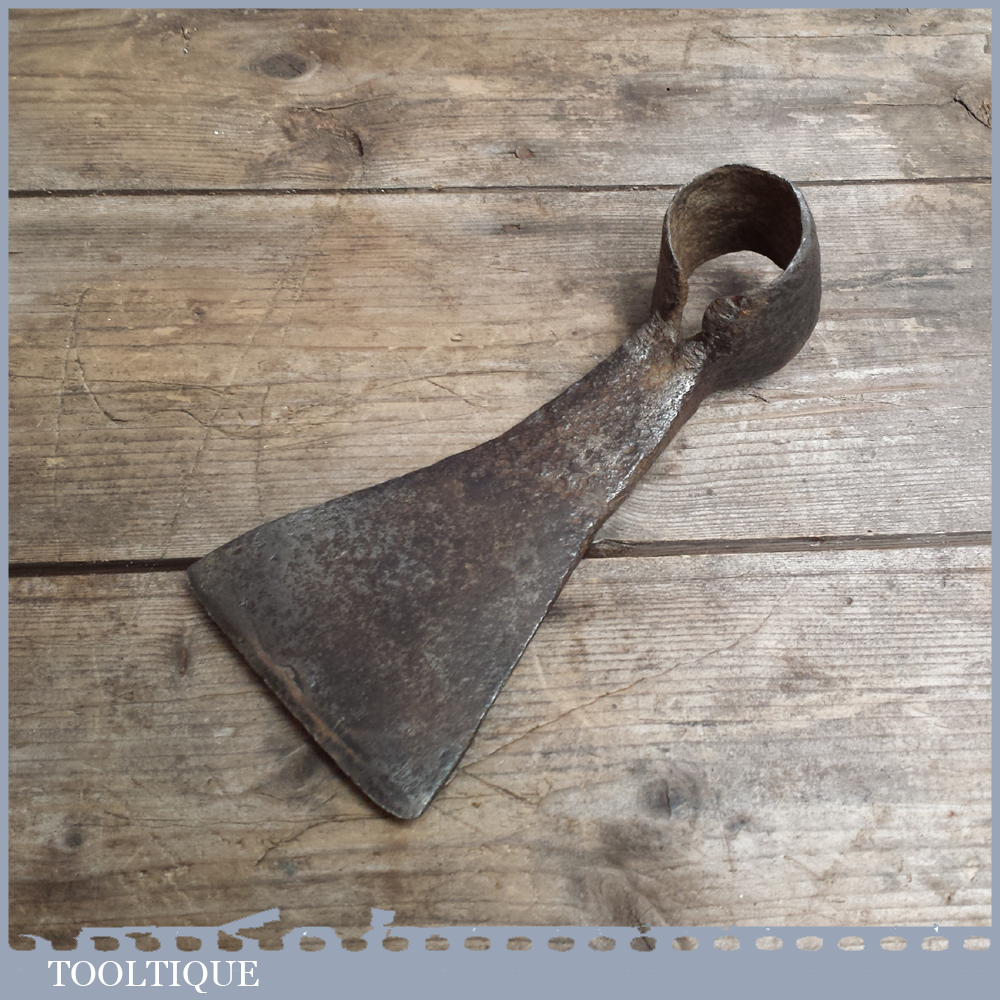 Vintage Primitive Balcksmith Made Hand Adze head – Old Woodworking tool ...
