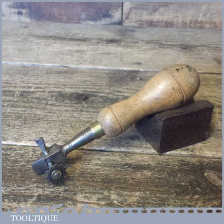 Vintage George Barnsley Cobbler’s Leatherworking Movable Peg Wheel ...