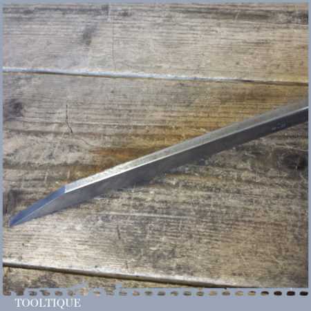 Antique Samson 1/4” Cast Steel Mortice Chisel – Sharpened Honed | Tooltique