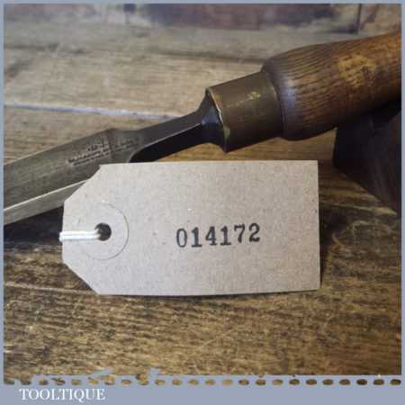 Vintage W Marples & Sons Carpenter’s 1” Firmer Chisel Ash Handle ...