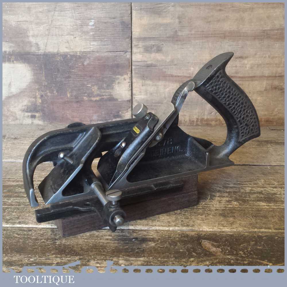 Vintage Stanley England No: 78 Duplex Rabbet Plane – Fully Refurbished ...