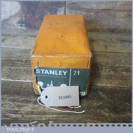 Vintage Boxed Stanley No: 71 Hand Router Plane Complete – Good ...