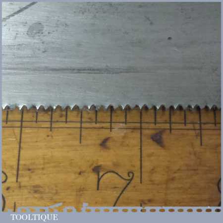 Vintage No: 120 W Tyzack & Turner 14” Brass Back Tenon Saw – Sharpened ...